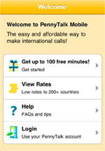 PennyTalk International Calling Service | Products